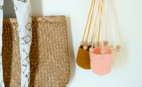 DIY du cache-pot facile en crochet